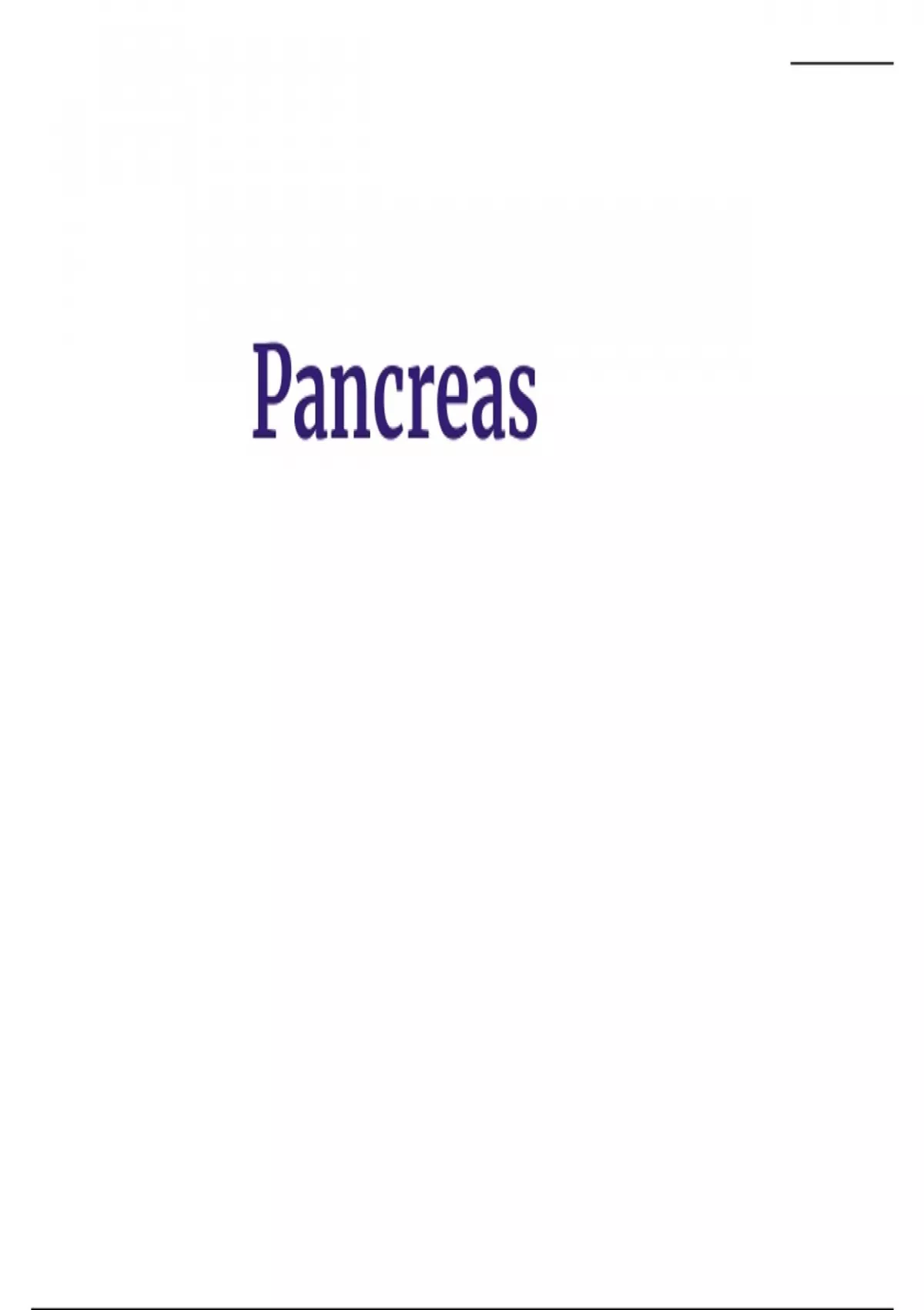 Summary for Pancreas, Gray's Anatomy for Students - Human Anatomy ...