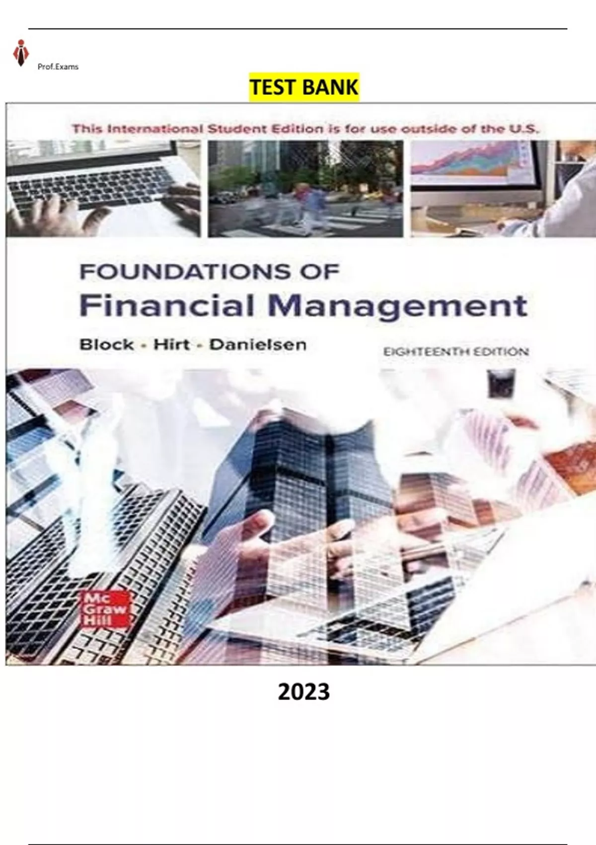 Test Bank - Foundations of Financial Management 18th Edition by Stanley ...