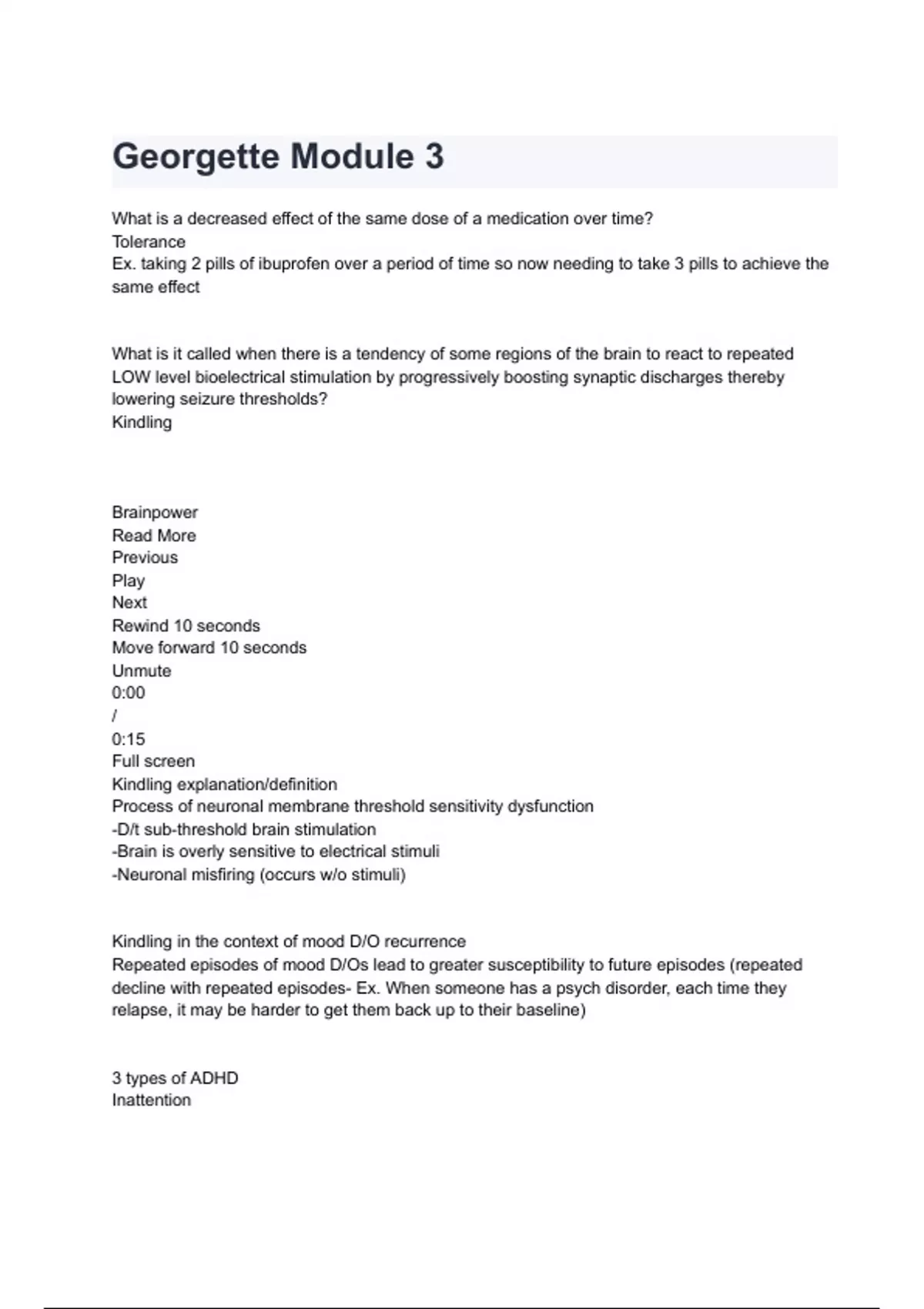 Georgette Module 3 Exam Questions with correct Answers 2024/2025( A+ GRADED 100% VERIFIED ...