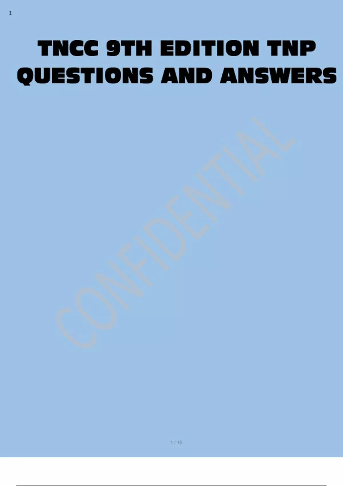 TNCC 9TH EDITION TNP QUESTIONS AND ANSWERS 2023/2024 - TNCC 9th edition ...