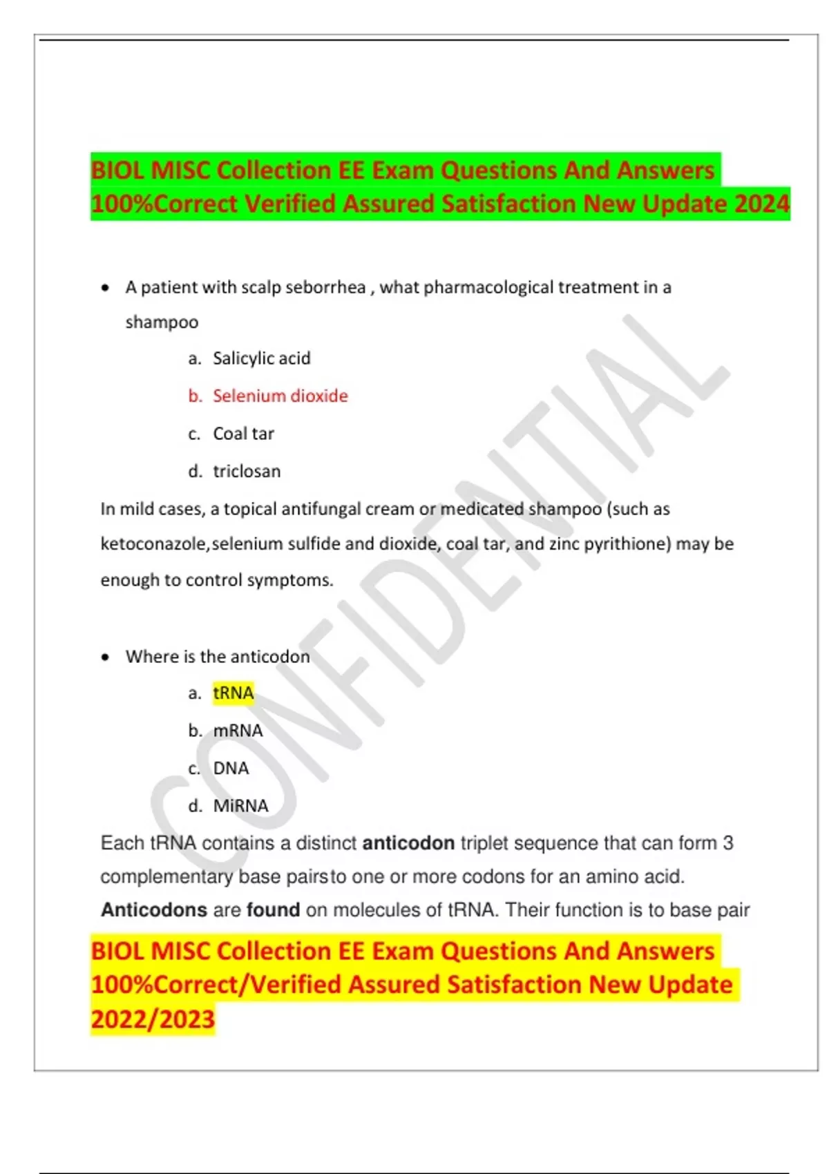 BIOL 2402 HESI A2 ANATOMY AND PHYSIOLOGY Exam Questions and Answers ...