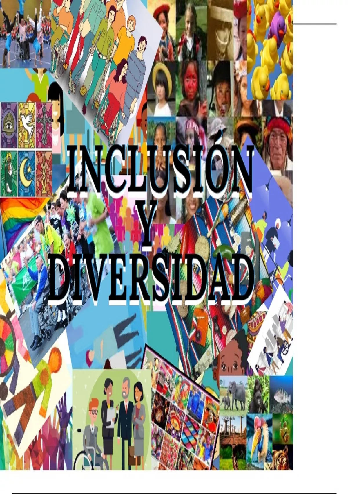 COLLAGE DE LA INCLUSIÓN Y DIVERSIDAD - Formación Cívica y Ética - Stuvia US