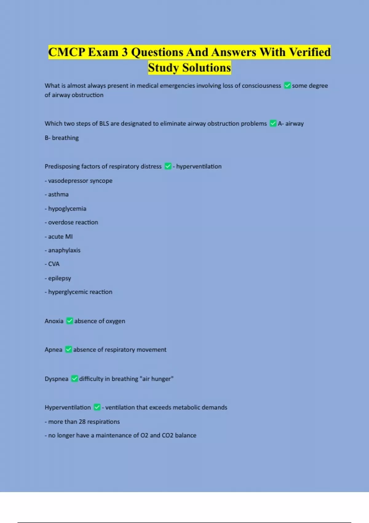 CMCP Exam 3 Questions And Answers With Verified Study Solutions - CMCP ...