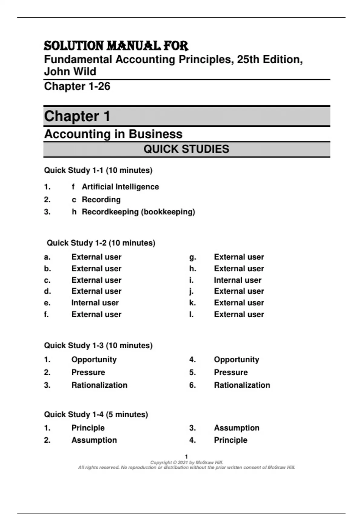 Solution Manual & Test Bank for Fundamental Accounting Principles ...
