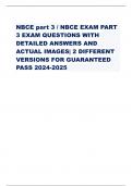 NBCE part 3 / NBCE EXAM PART 3 EXAM QUESTIONS WITH DETAILED ANSWERS AND ACTUAL IMAGES| 2 ...