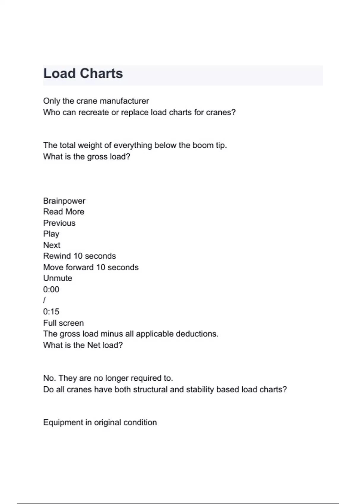 Load Charts Exam Questions with correct Answers Latest 2024/2025( A+ ...