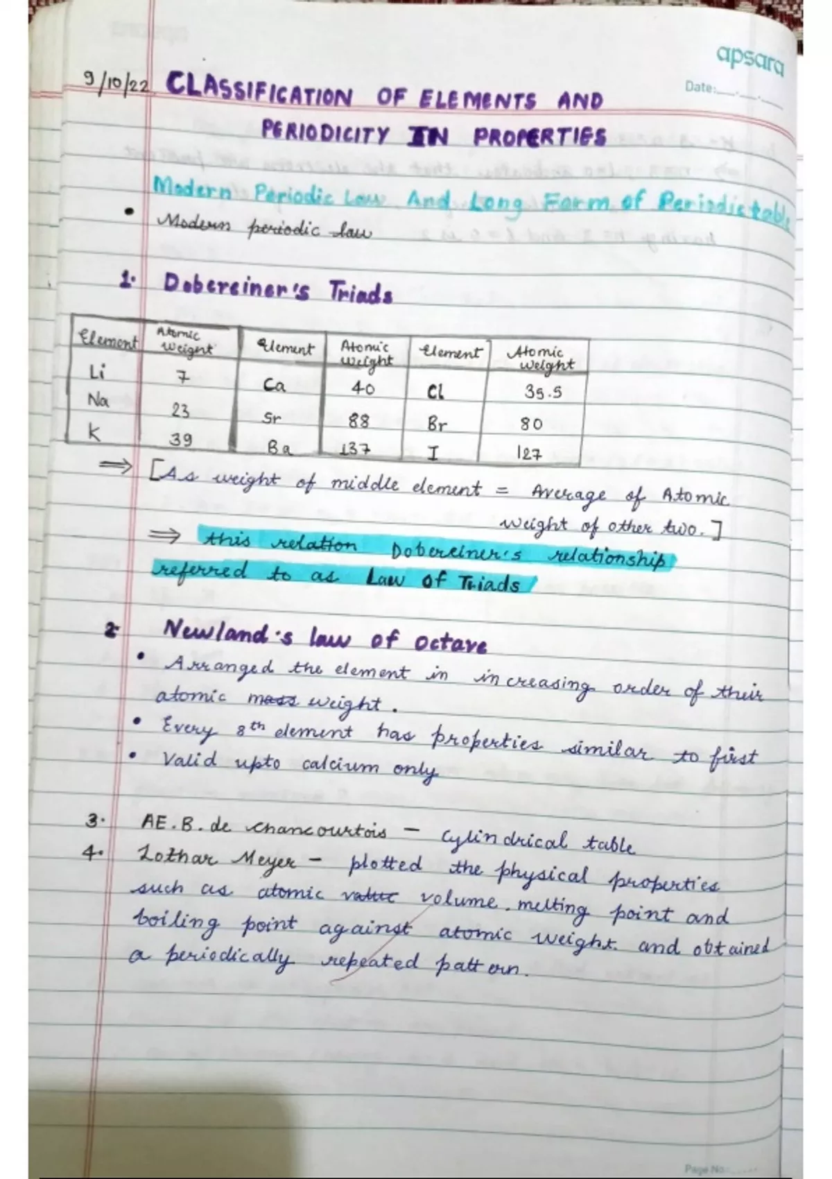 Classification of periodic table - Chemistry - Stuvia US