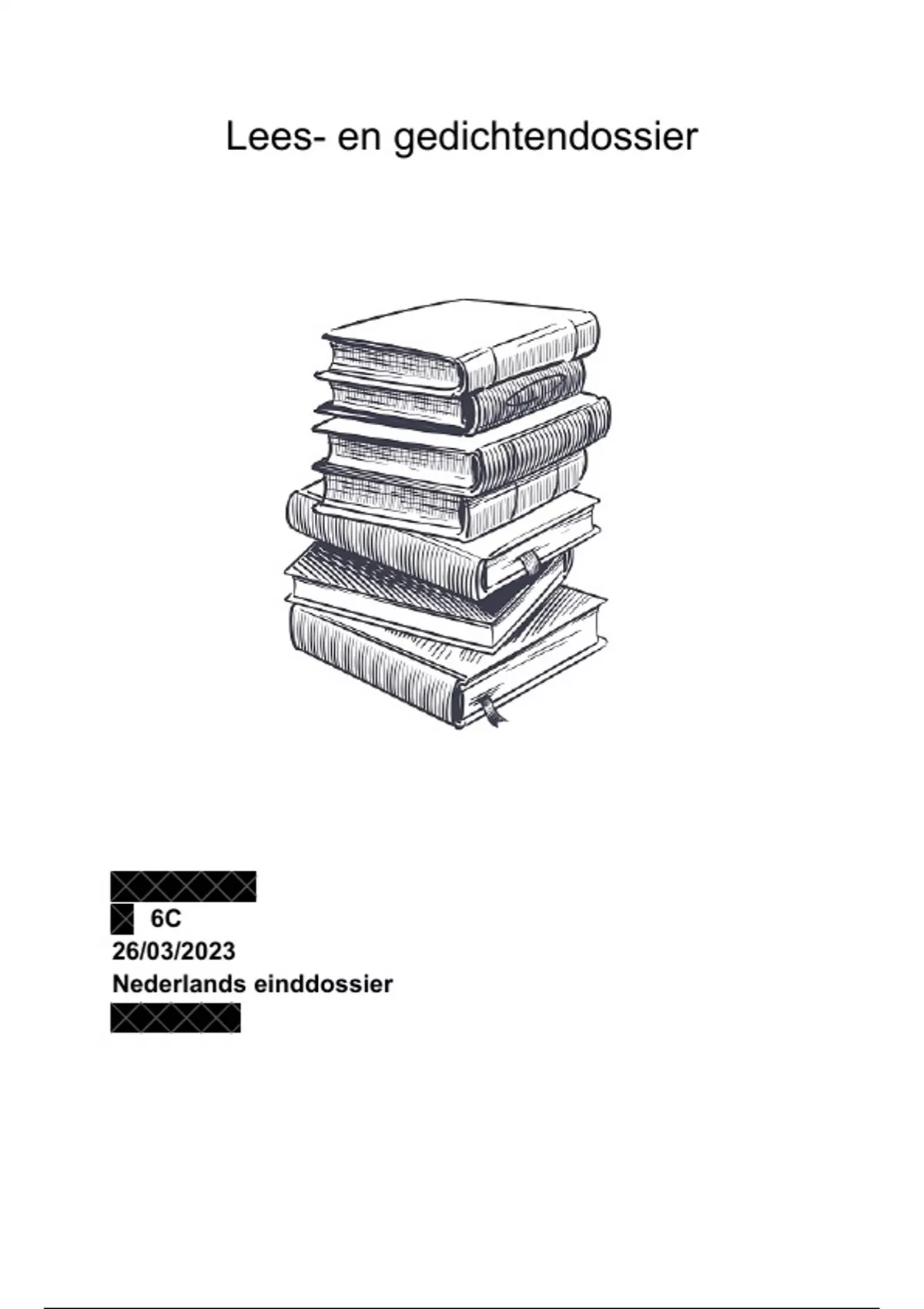 Compleet Nederlands Leesdossier - 13 boekverslagen - Gedichtendossier ...