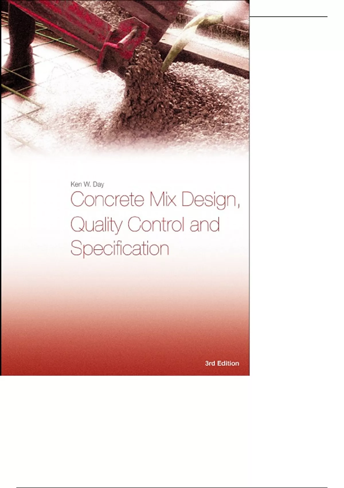 Summary Concrete Mix Design, Quality Control and Specification ...