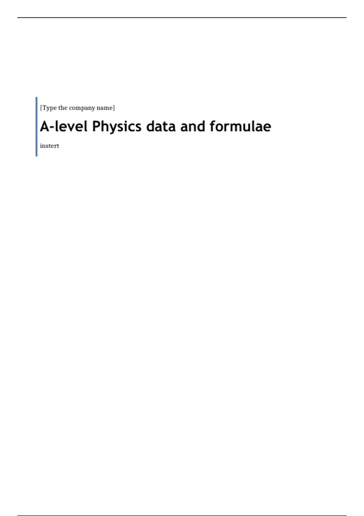 AQA A-level PHYSICS Paper1, 2 AND INSERT QUESTION PAPER AND MARK SCHEME ...