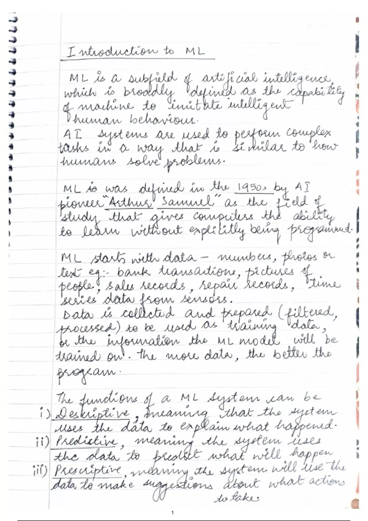 Machine Learning Introduction And Supervised Learning Algorithms Bachelor Of Technology In