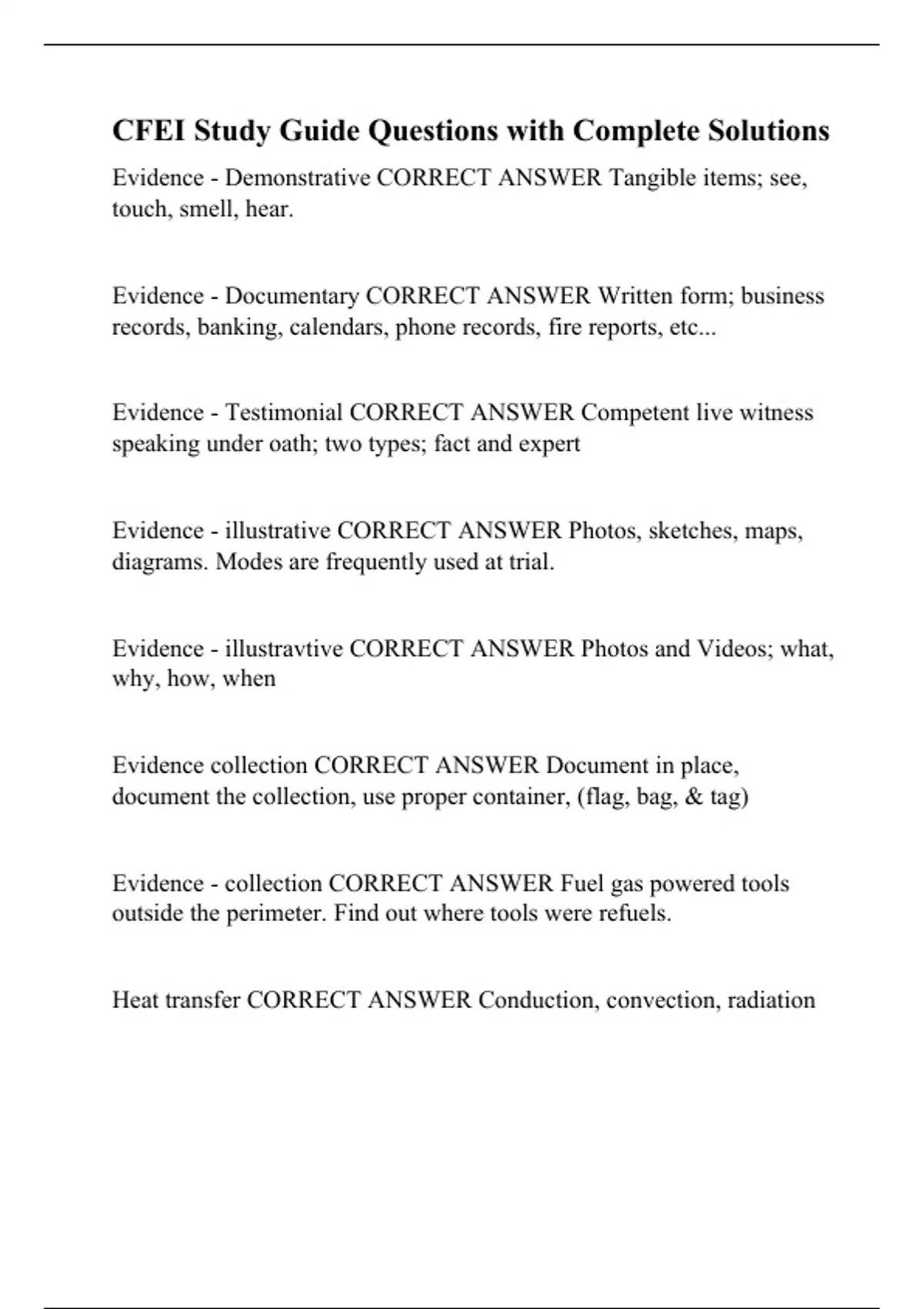 Cfei Study Guide Questions With Complete Solutions Cfei Stuvia Us