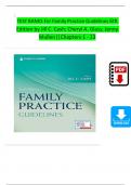 TEST BANKS For Family Practice Guidelines, 6th Edition by Jill C. Cash ...