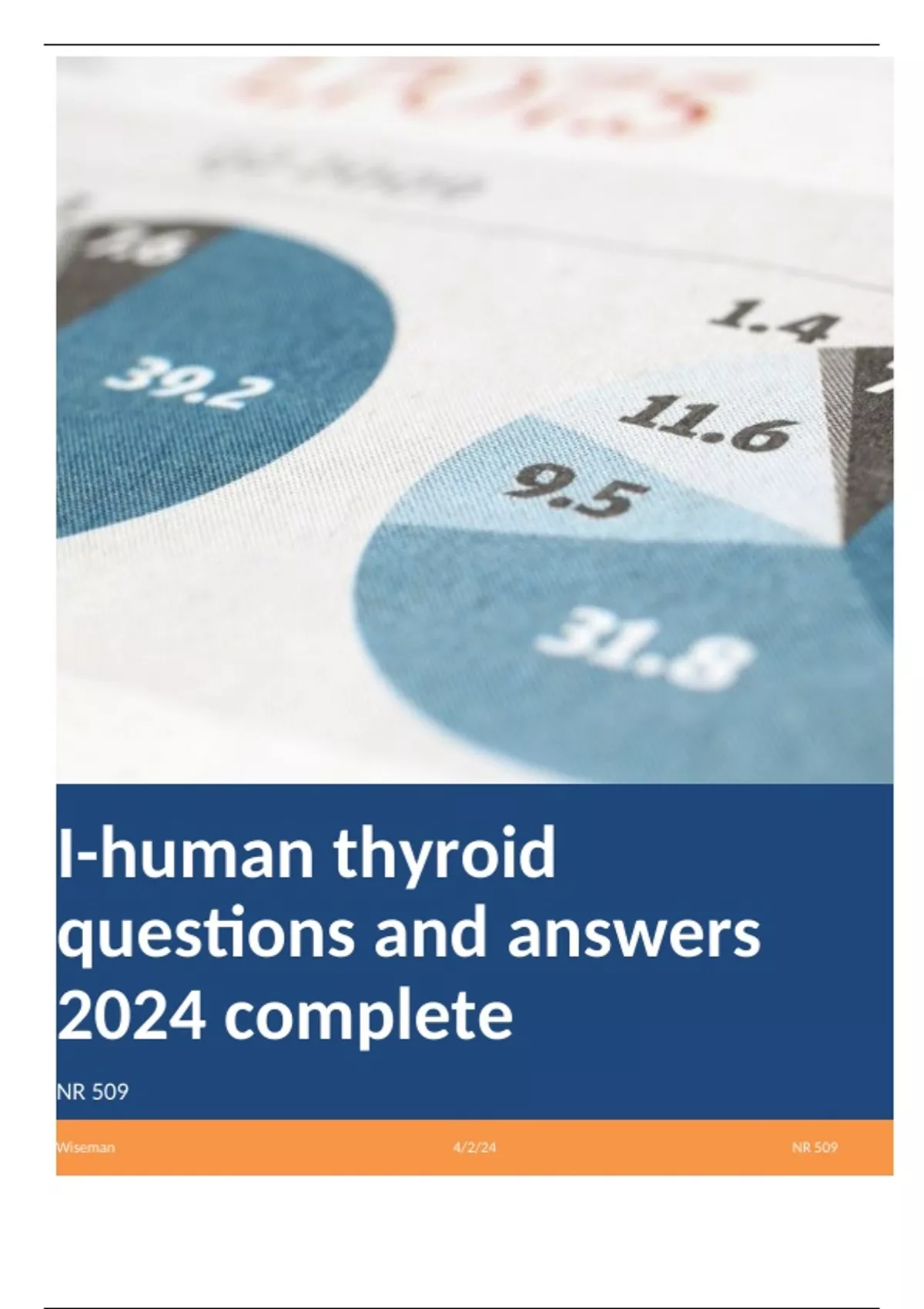I-human thyroid questions and answers 2024 complete - I-human thyroid ...