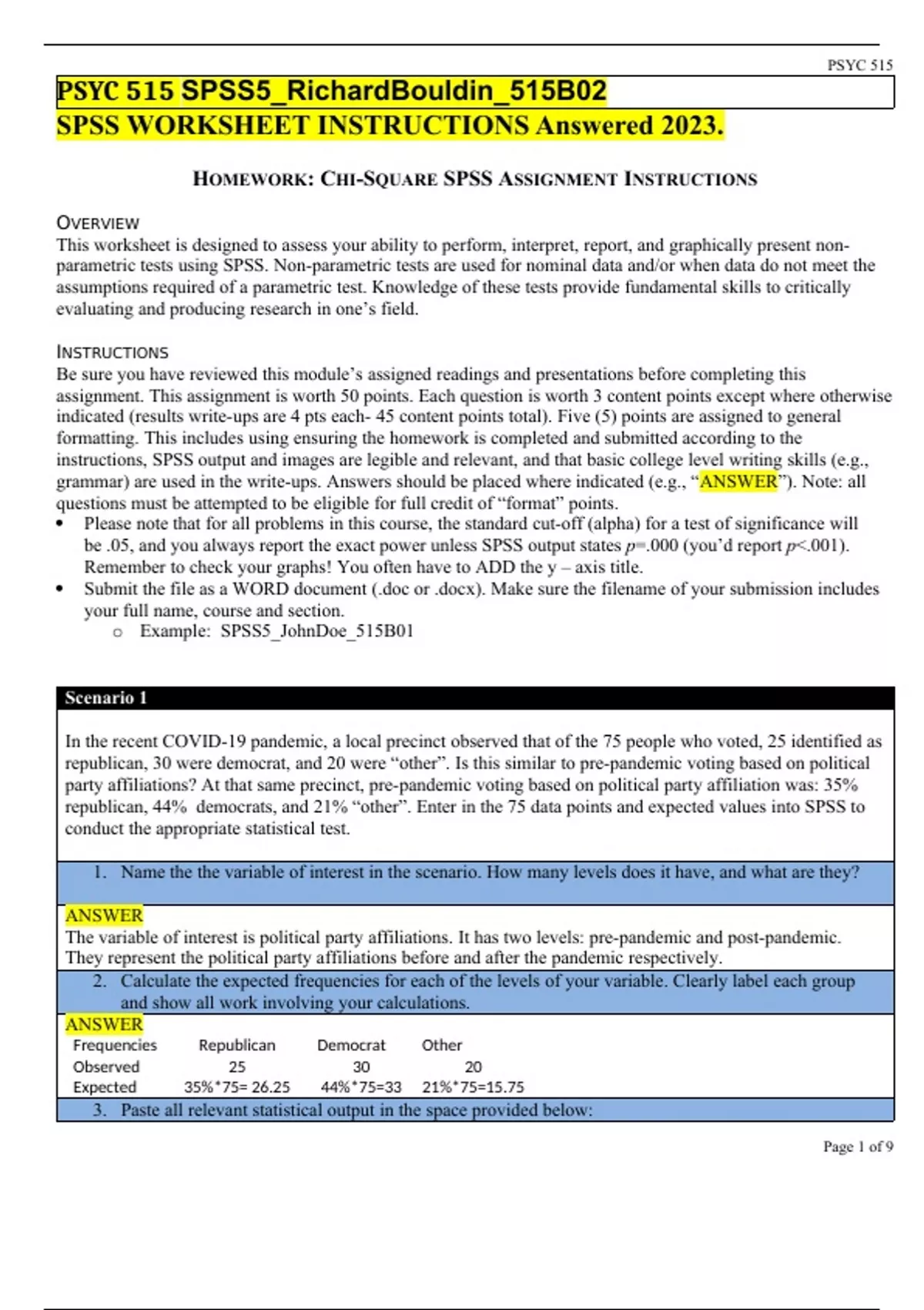 PSYC 515 SPSS5_RichardBouldin_515B02 SPSS WORKSHEET INSTRUCTIONS ...