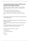 Neonatal Resuscitation Program (NRP) practice Questions with complete ...