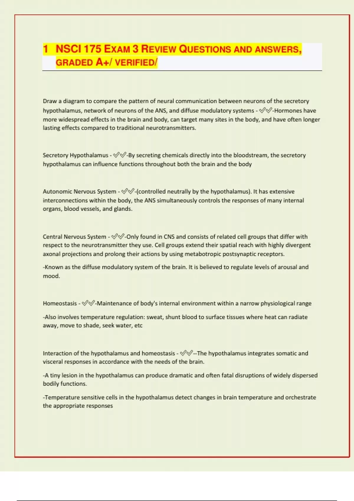 Exam 3 Review Answer Key CS440/ECE448: Artificial Intelligence