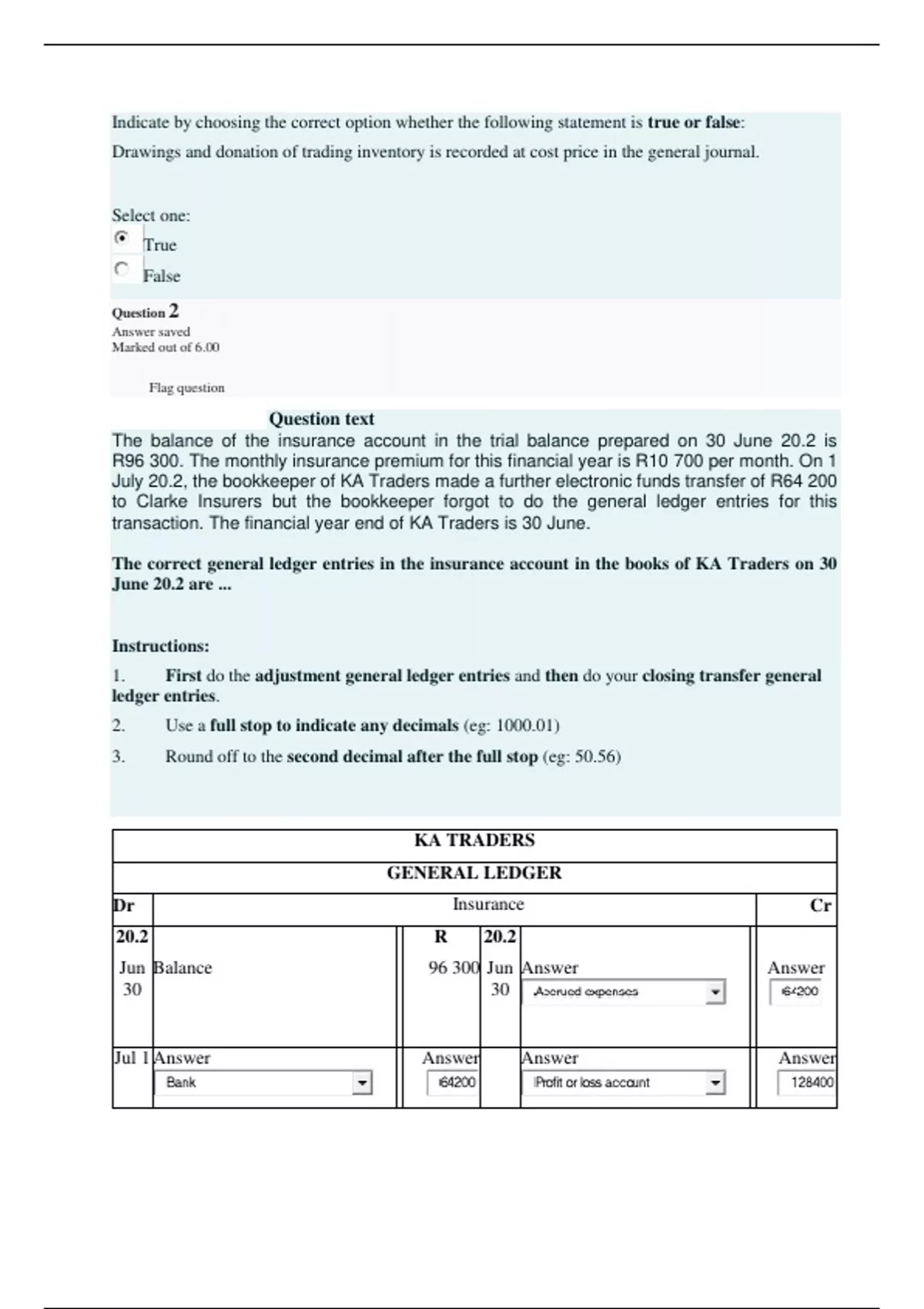 Summary FAC1502 ASSIGNMENT 2 2024 - FINANCIAL ACCOUNTING (FAC1502 ...