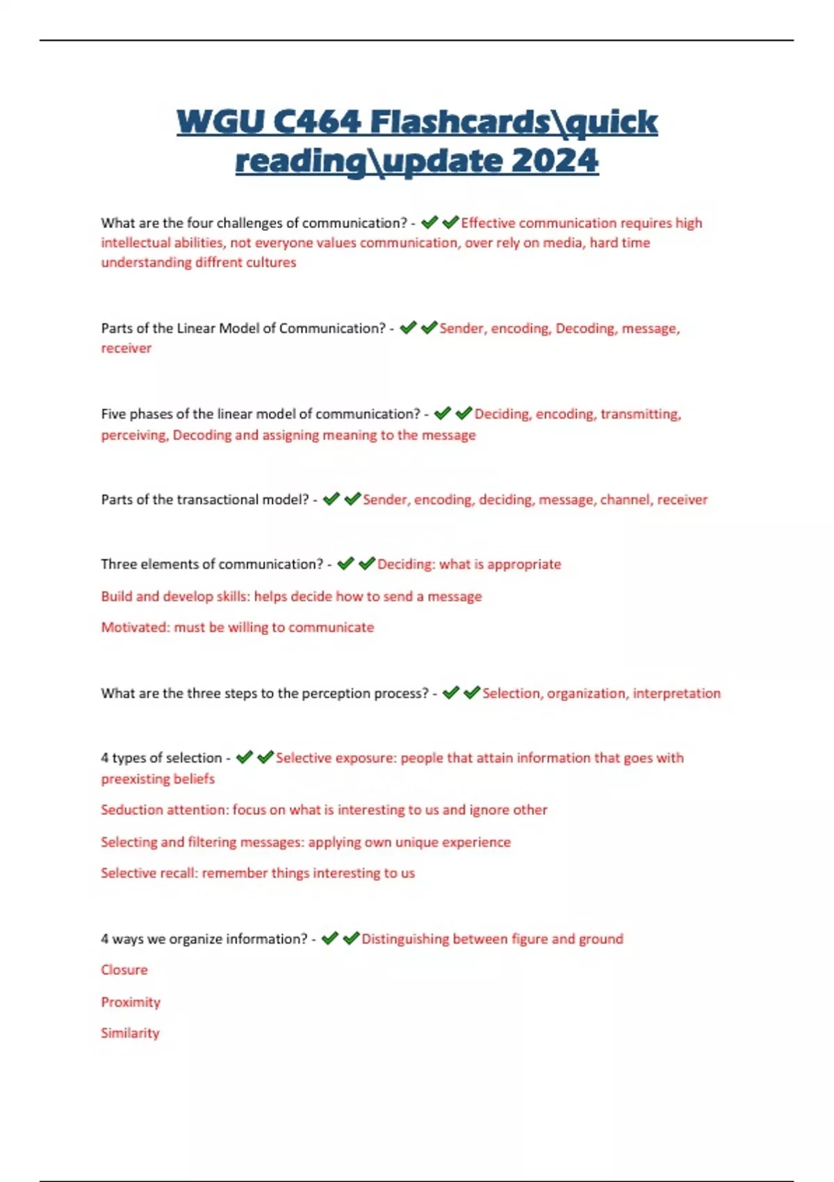 WGU C464 Flashcardsquick readingupdate 2024 - WGU C464 Flashcards\\quick reading\\update 2024 ...
