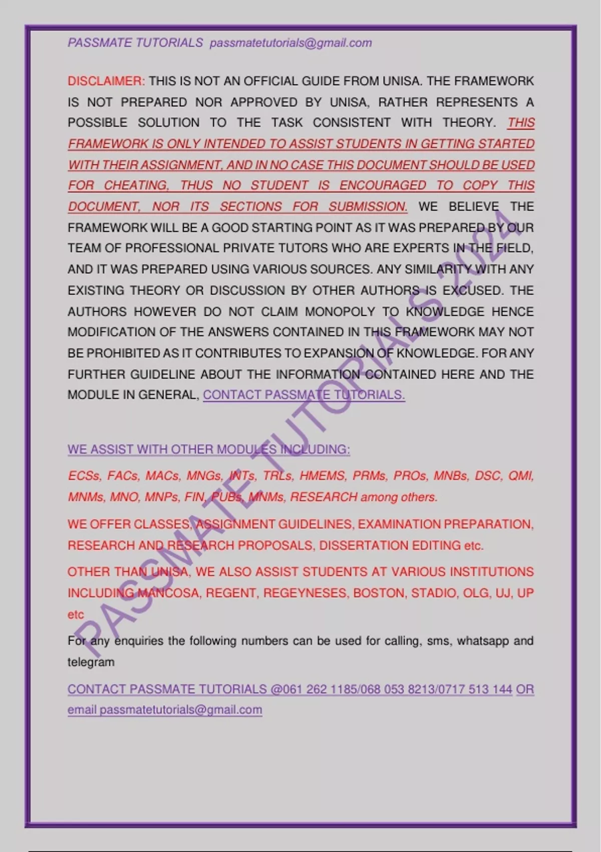 IOP2603 ASSESSMENT 2024 SEMESTER 1 Ergonomics - IOP2603 - Ergonomics ...