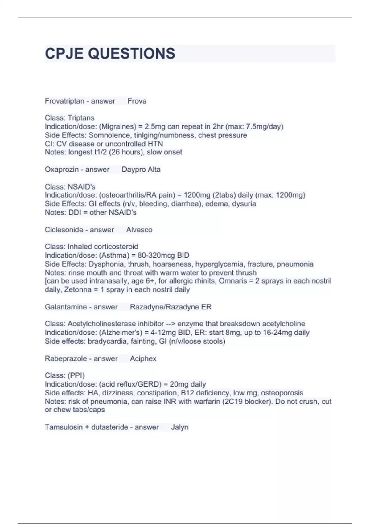 CPJE QUESTIONS WITH ACCURATE ANSWERS 2024 - CPJE - Stuvia US