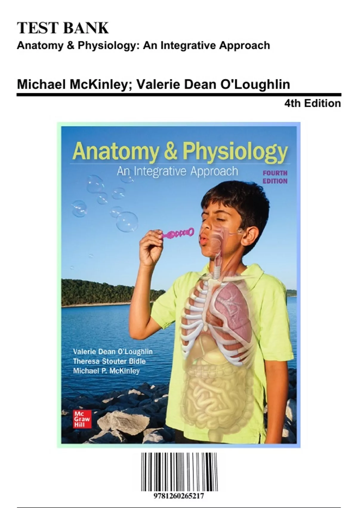 Test Bank: Anatomy & Physiology: An Integrative Approach 4th Edition by ...