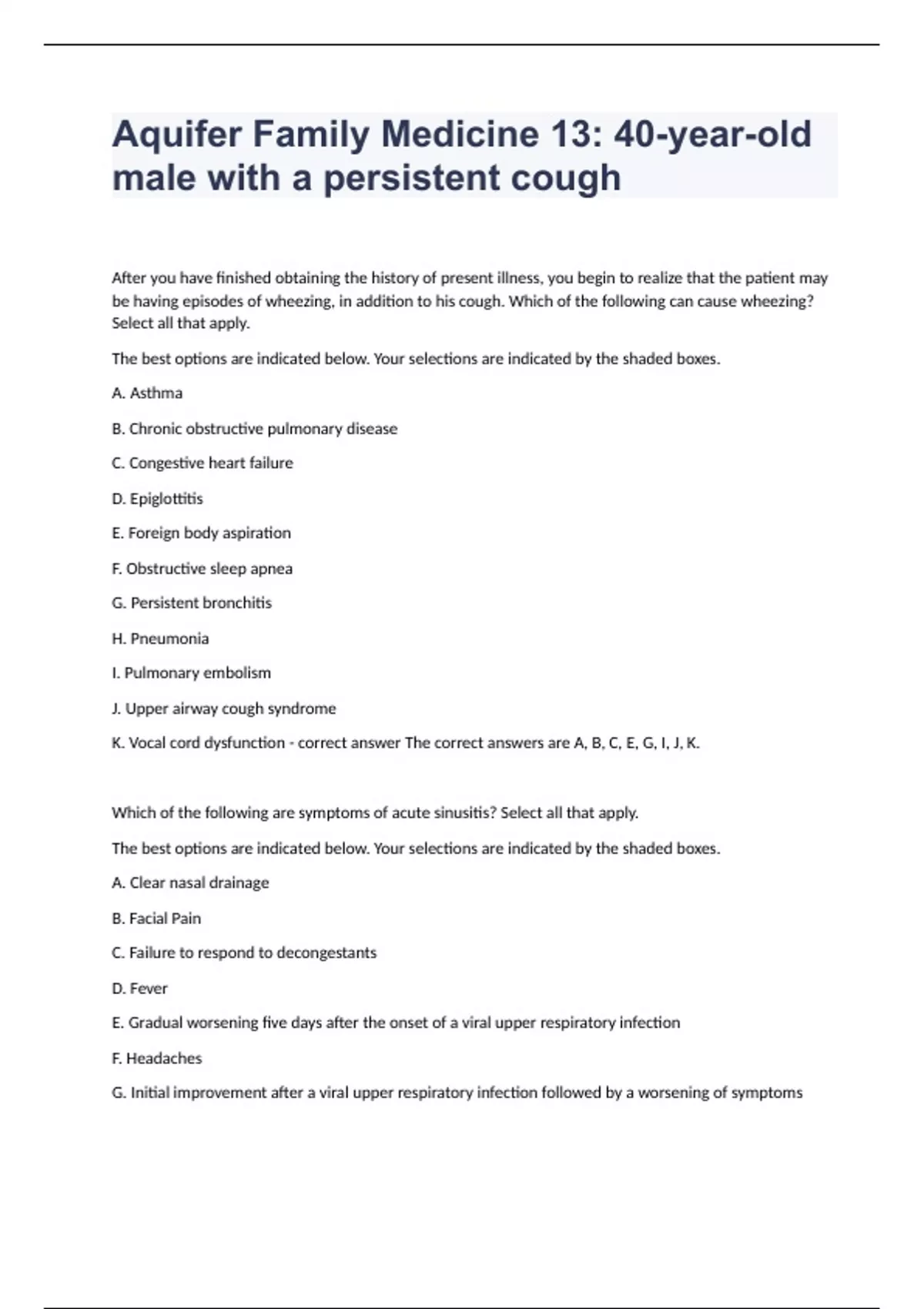 Aquifer Family Medicine 13 40-Year-Old Male With A Persistent Cough ...
