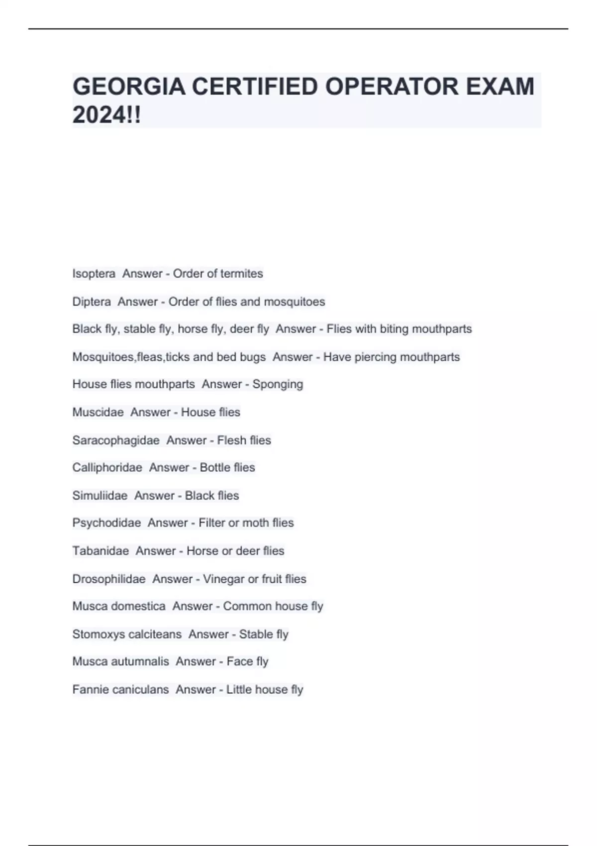 GEORGIA CERTIFIED OPERATOR EXAM 2024!! - GEORGIA CERTIFIED OPERATOR ...