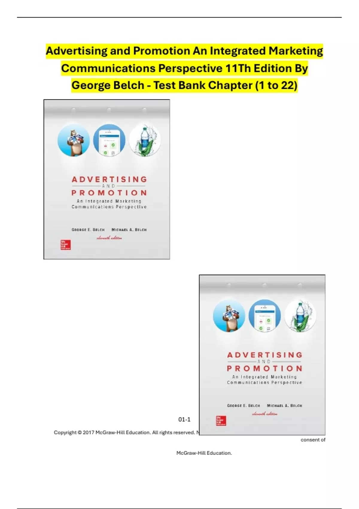 Advertising and Promotion An Integrated Marketing Communications ...