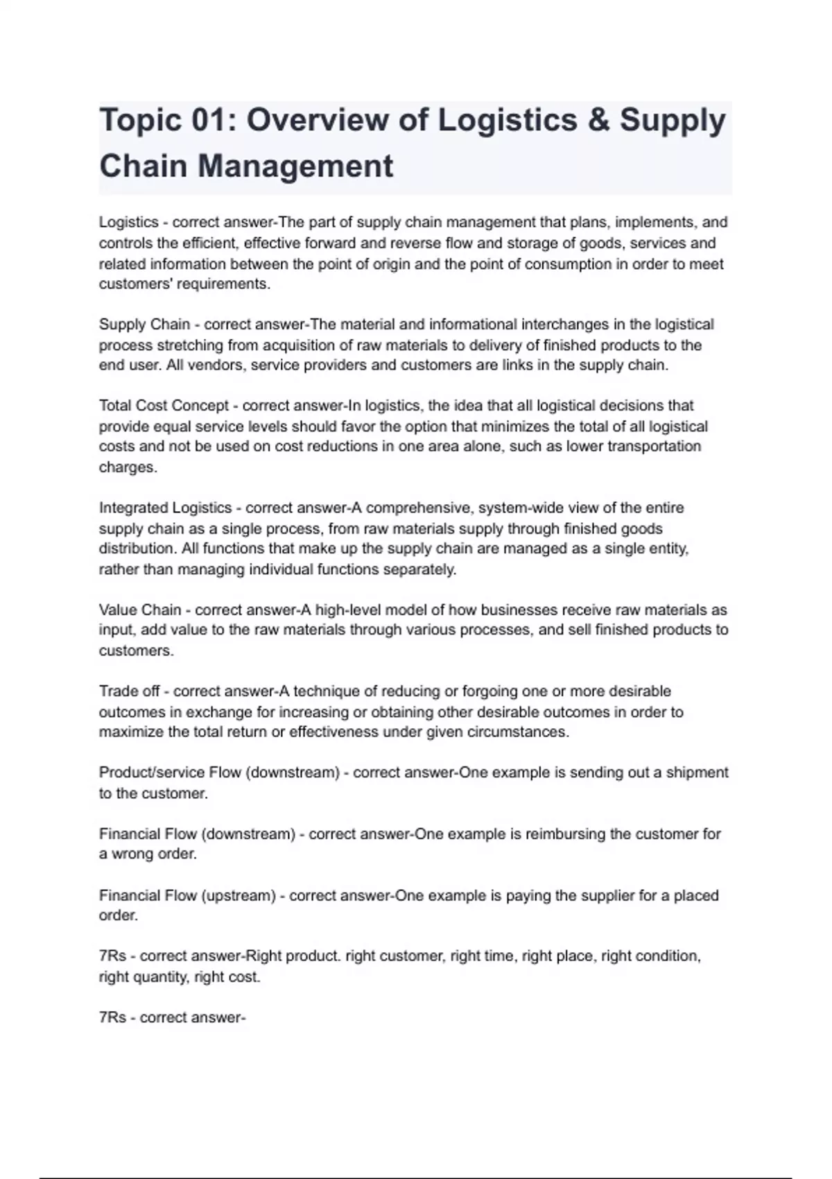 Topic 01_ Overview of Logistics & Supply Chain Management - ALL ...