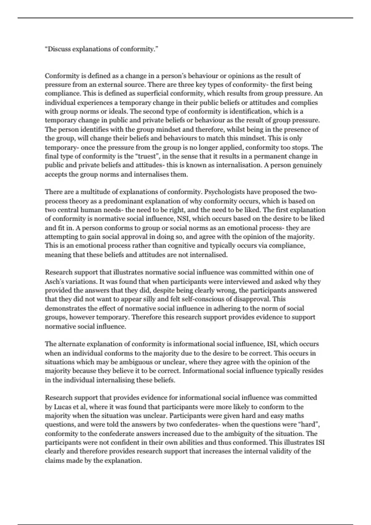 ALL PSYCHOLOGY PAPER 1 16 MARKERS BUNDLE PACK. 20,000 + WORDS ALL 16 ...