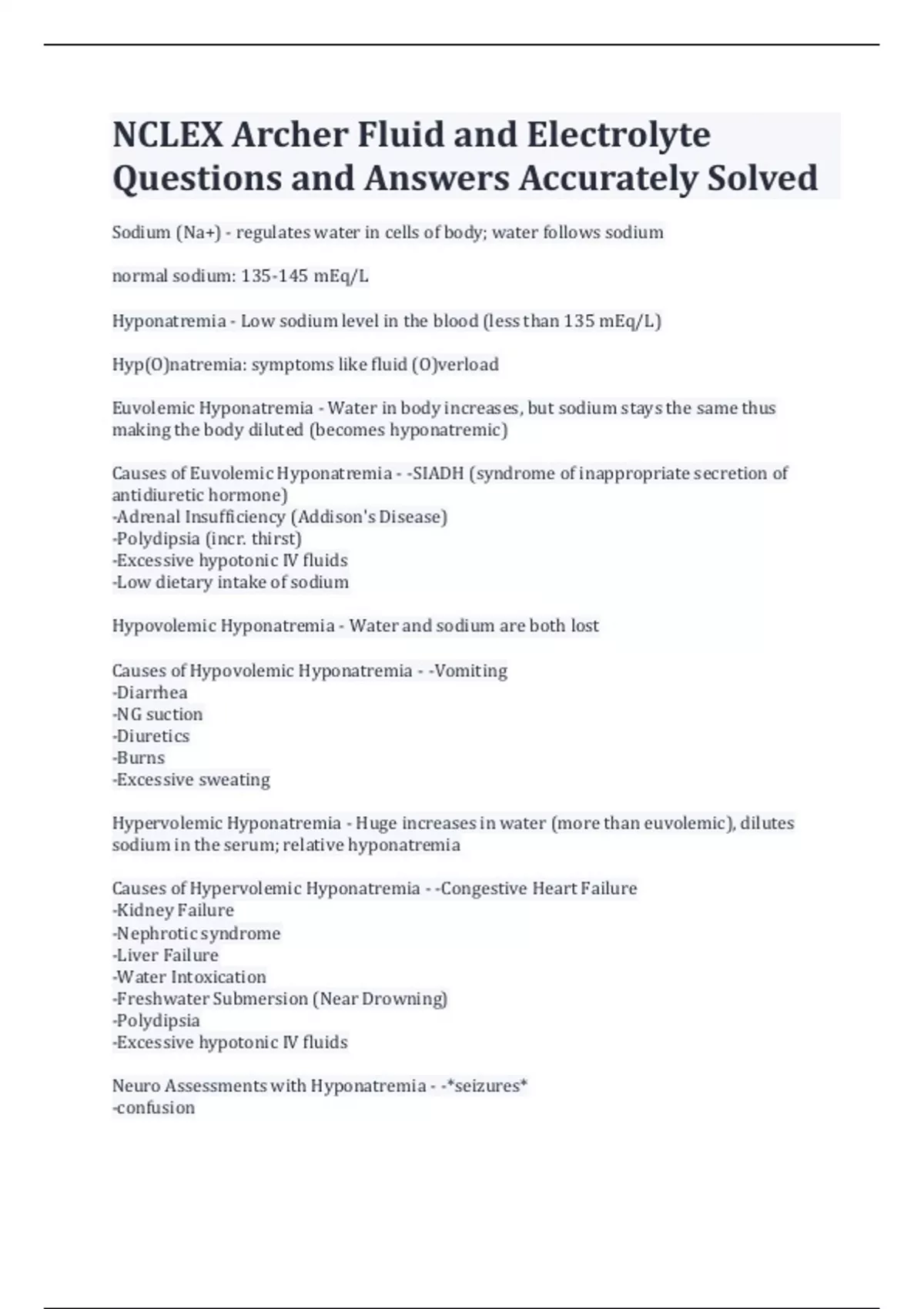 FMCSA DOT exam Package Deal - Stuvia US