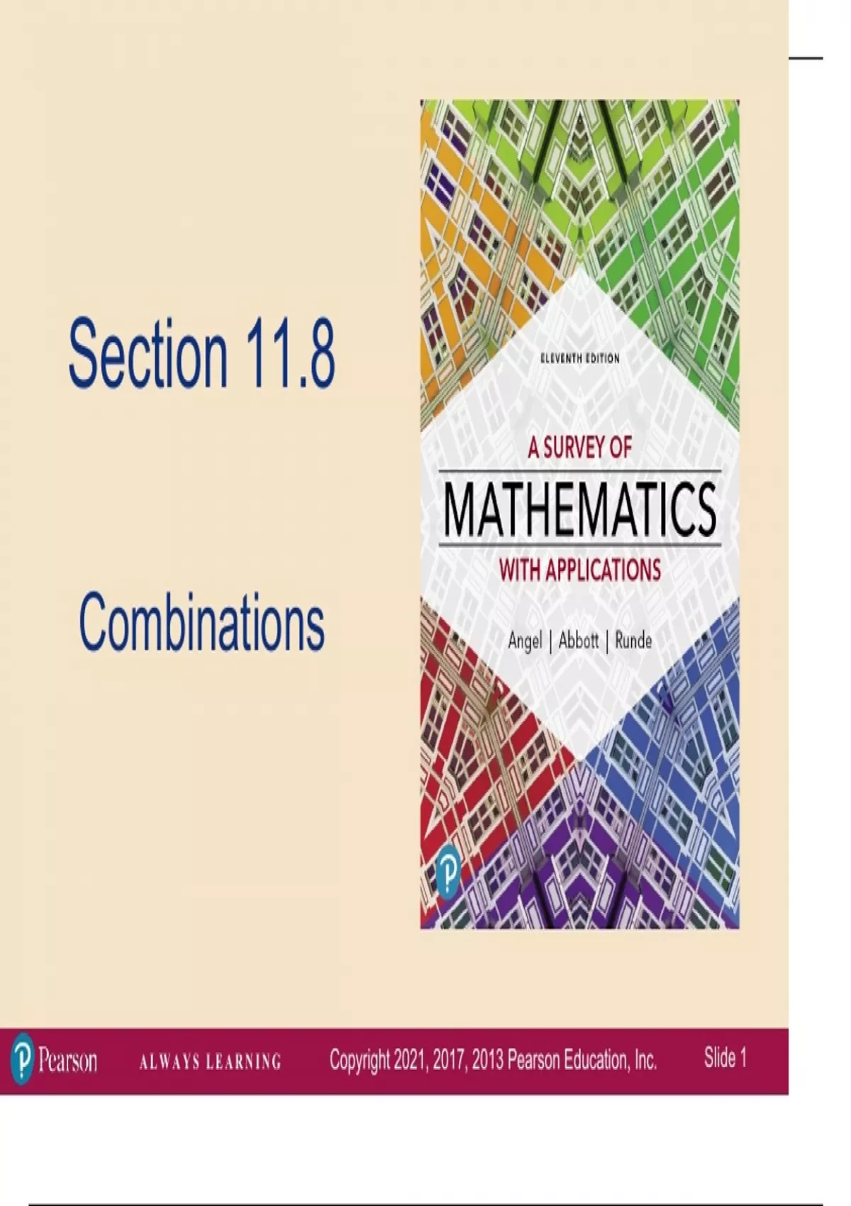 Quantitative Reasoning Chapter 11 Slides - MATH 1110 - Stuvia US