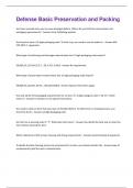 DEFENSE BASIC PRESERVATION AND PACKING ( CERT ) EXAM (WANT TO LEARN HOW TO PACK BOXES AND ...