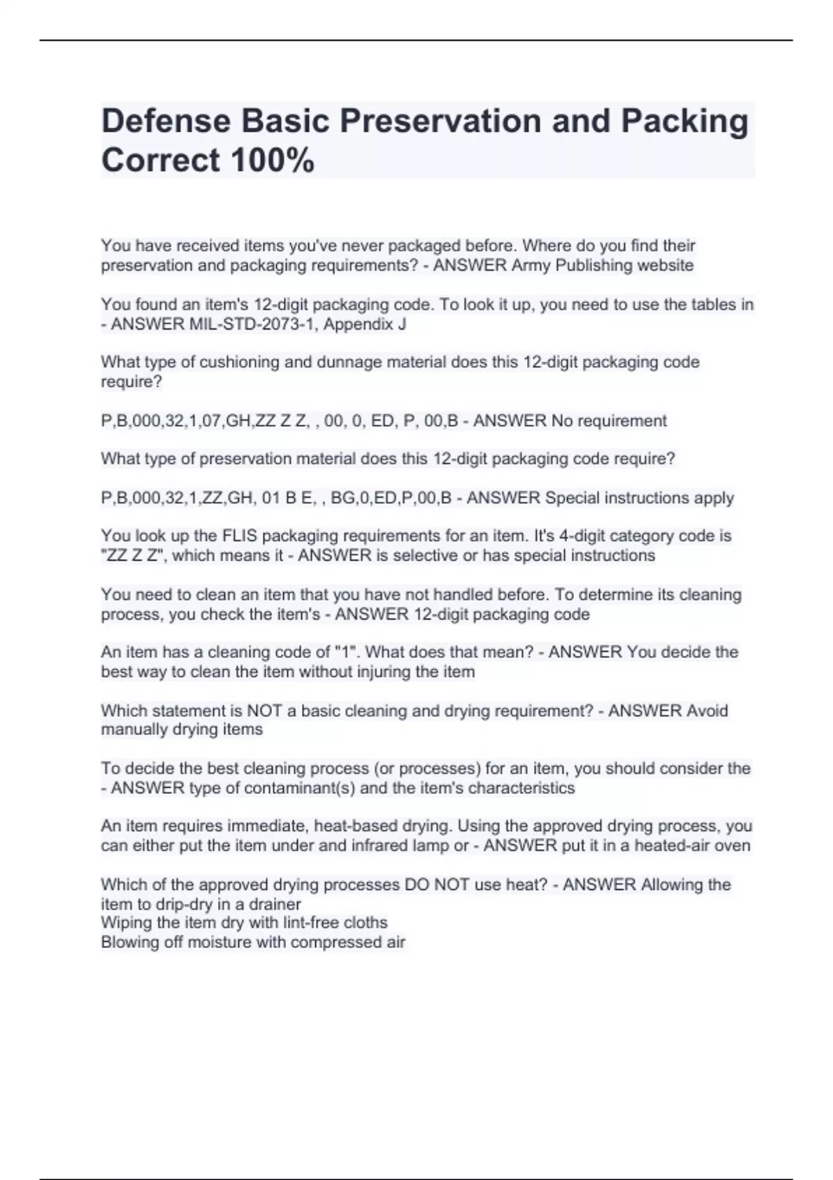 Defense Basic Preservation and Packing CorYou found an item's 12-digit ...