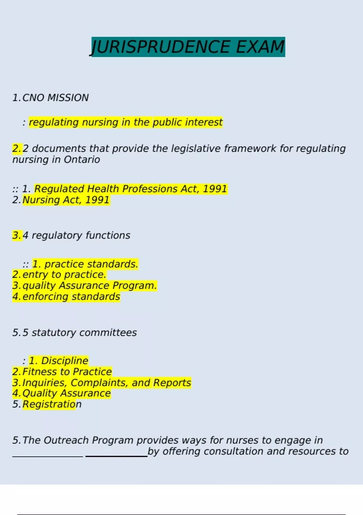 JURISPRUDENCE Exam Questions and Answers 2024 / 2025 | 100% Verified ...