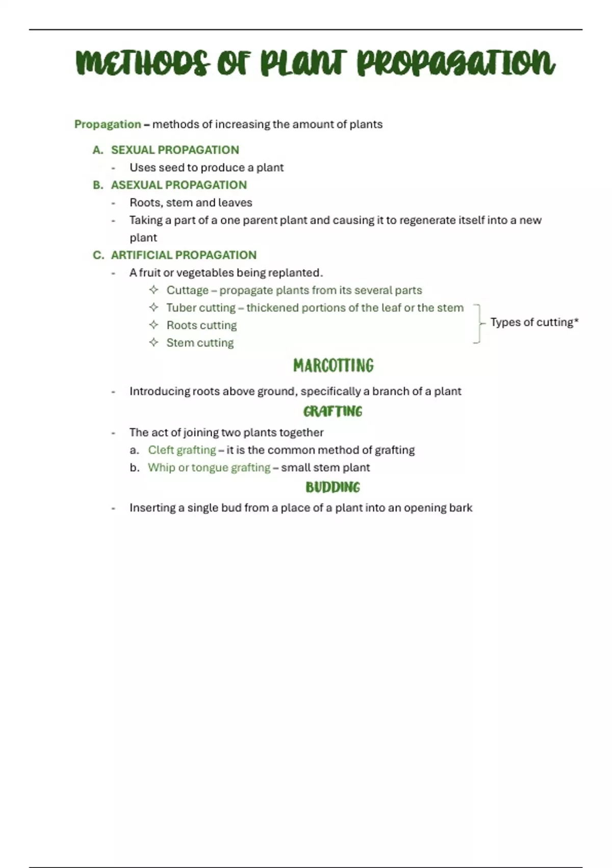 TLE grade 8 quarter 2 - TLE - Stuvia US