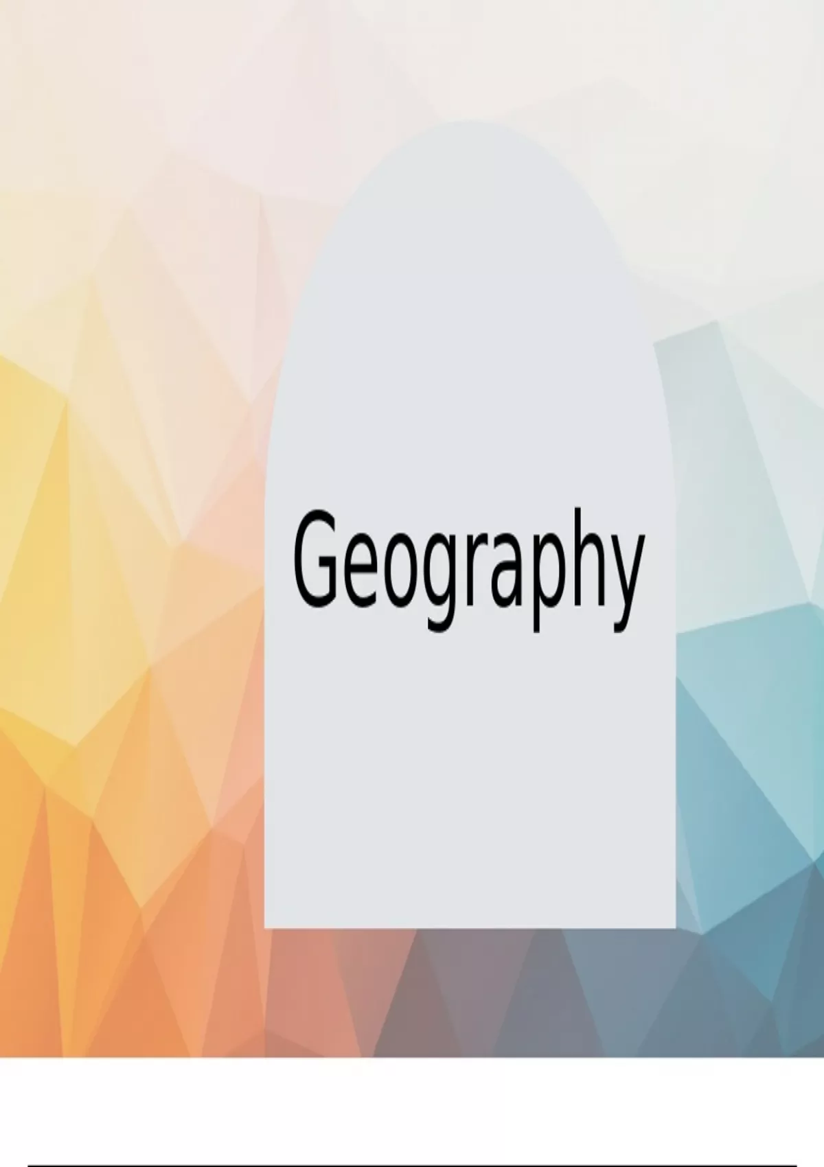 complete year 11 geography Atar summary notes - Geography - Stuvia US