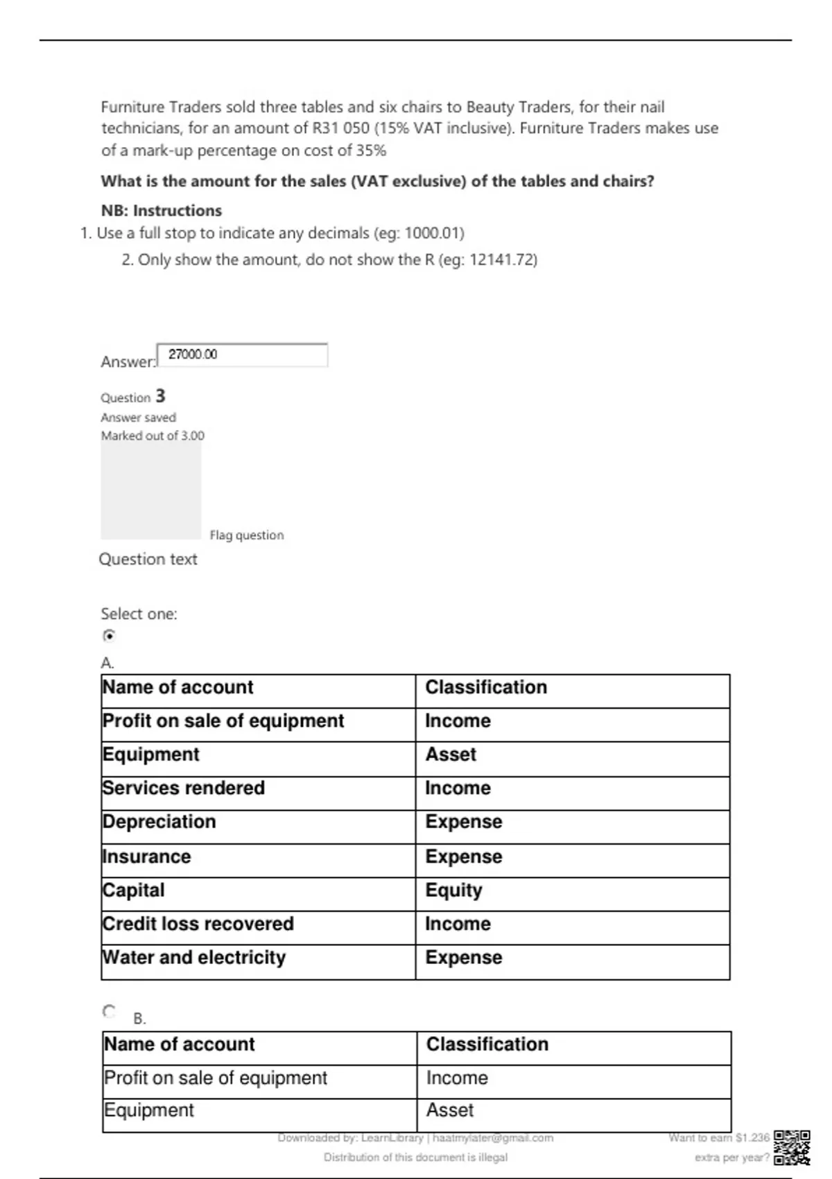 FAC1502 ASSIGNMENT 5 2024 - Financial Accounting (FAC1502) - Stuvia SA
