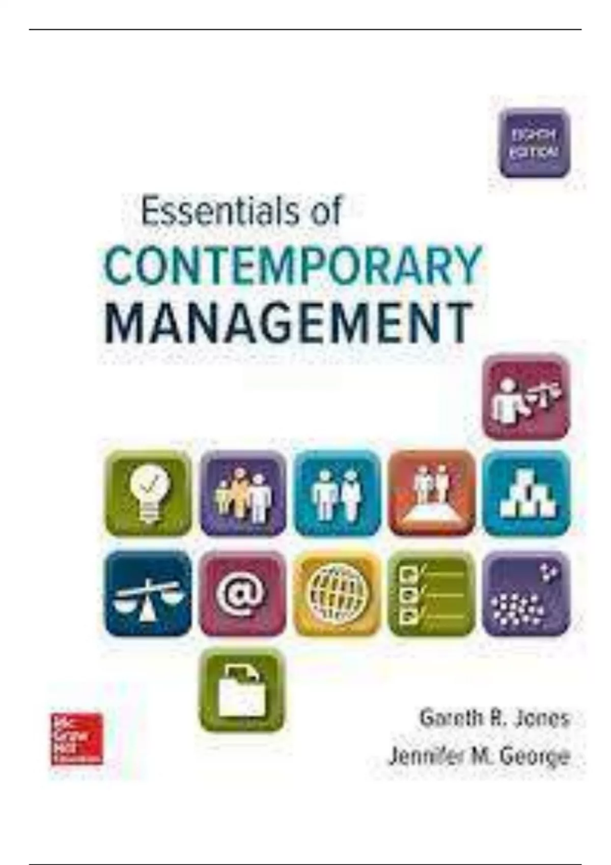 Test Bank for Essentials of Contemporary Management 10th Edition by ...