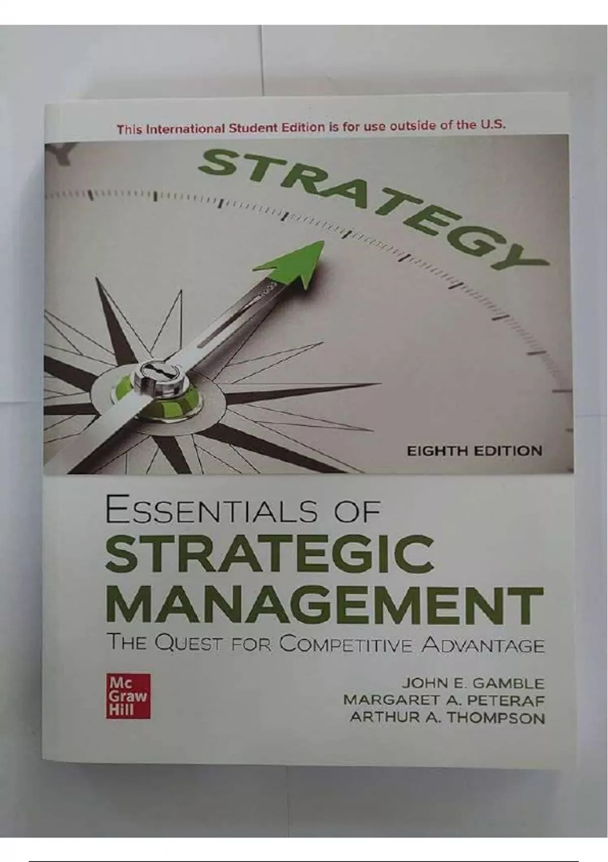 Essentials Of Strategic Management The Quest For Competitive Advantage ...
