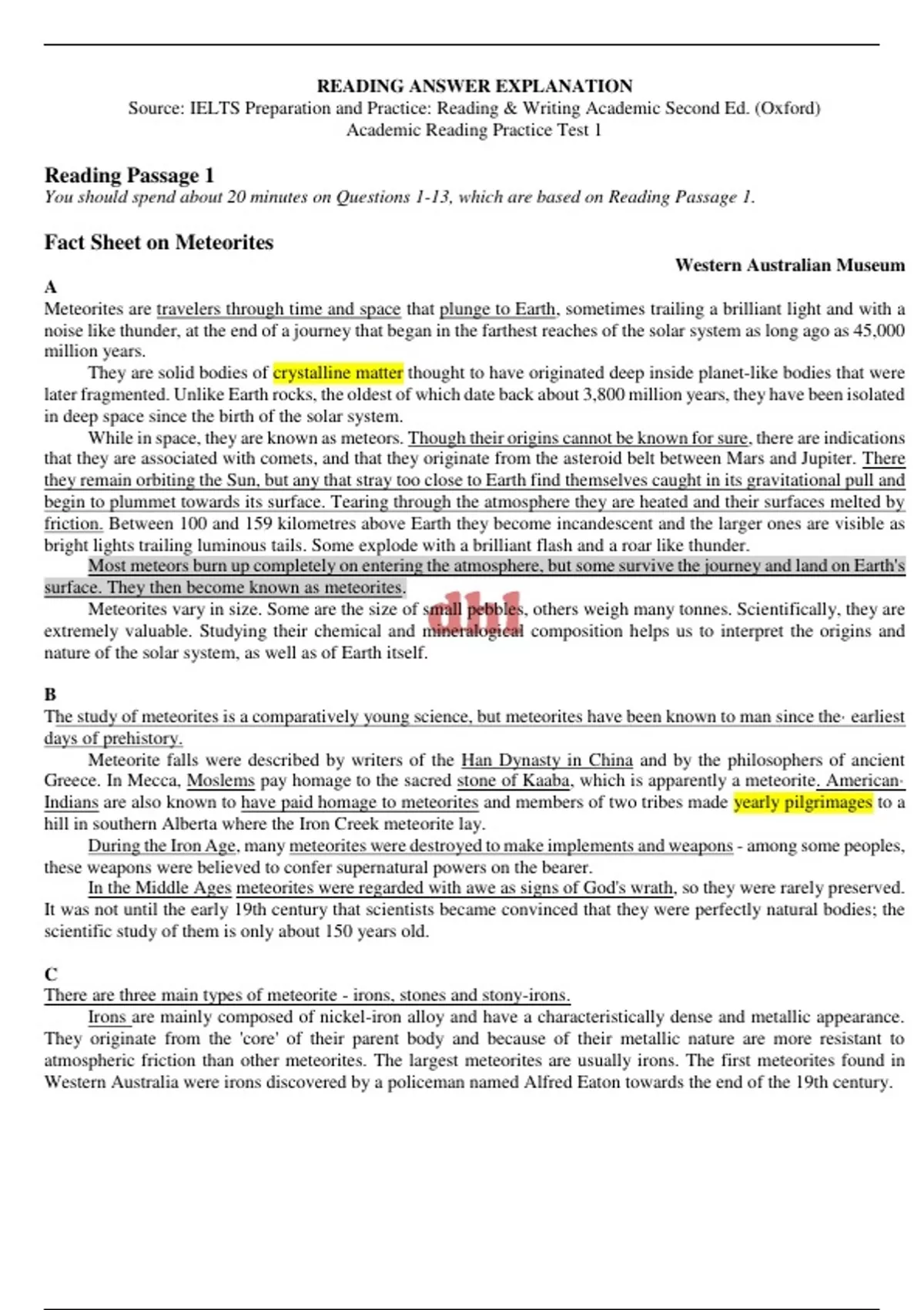 IELTS Academic Reading Practice Test 1 - IELTS - Stuvia US