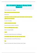 ITE 170 NVCC Midterm Study Guide Rated A+ - ITE 170 NVCC - Stuvia US