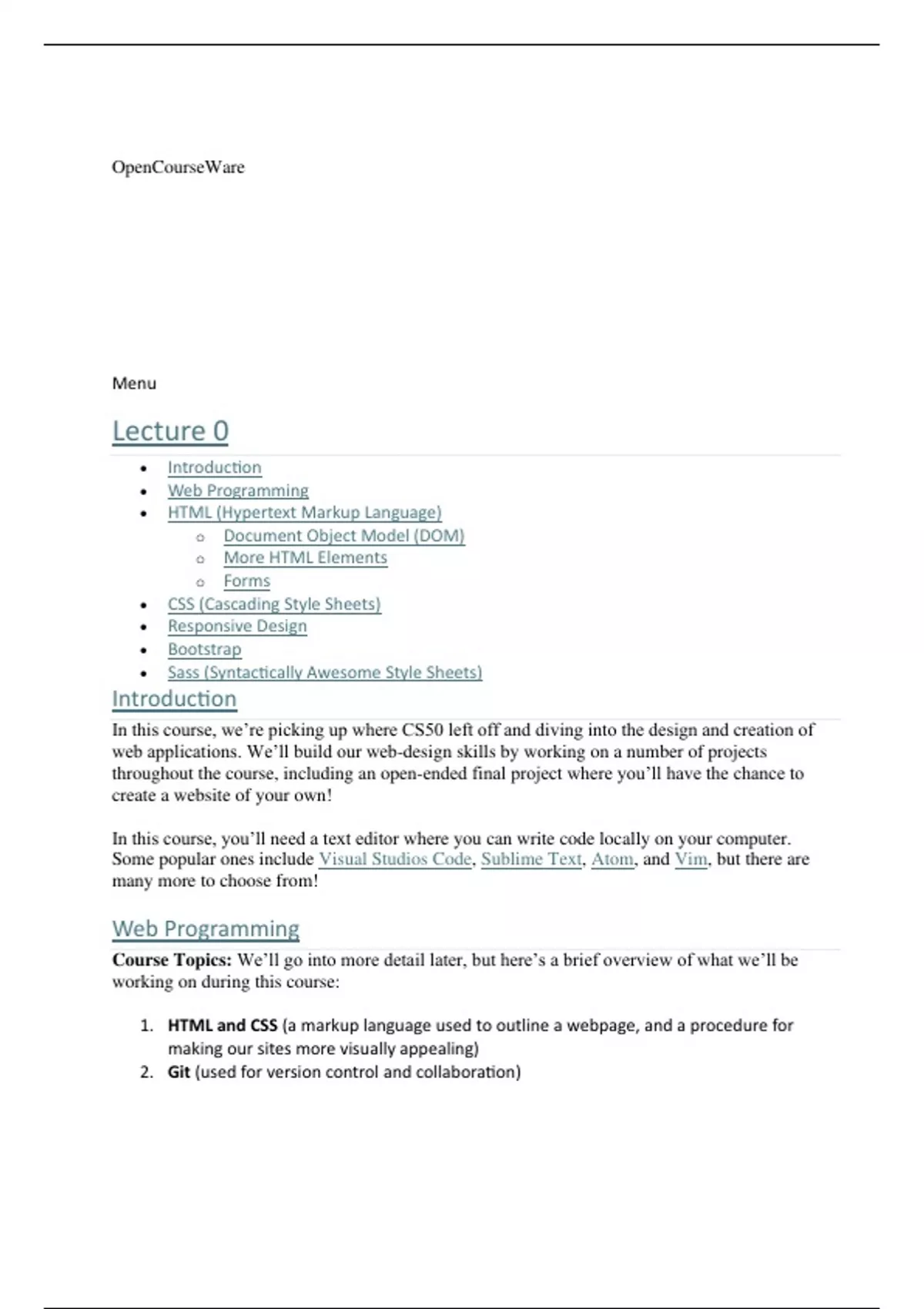 Summary HTML Css - IT3401 - Stuvia US