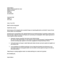 Verzoekbrief Nederlands - Nederlands - Stuvia NL
