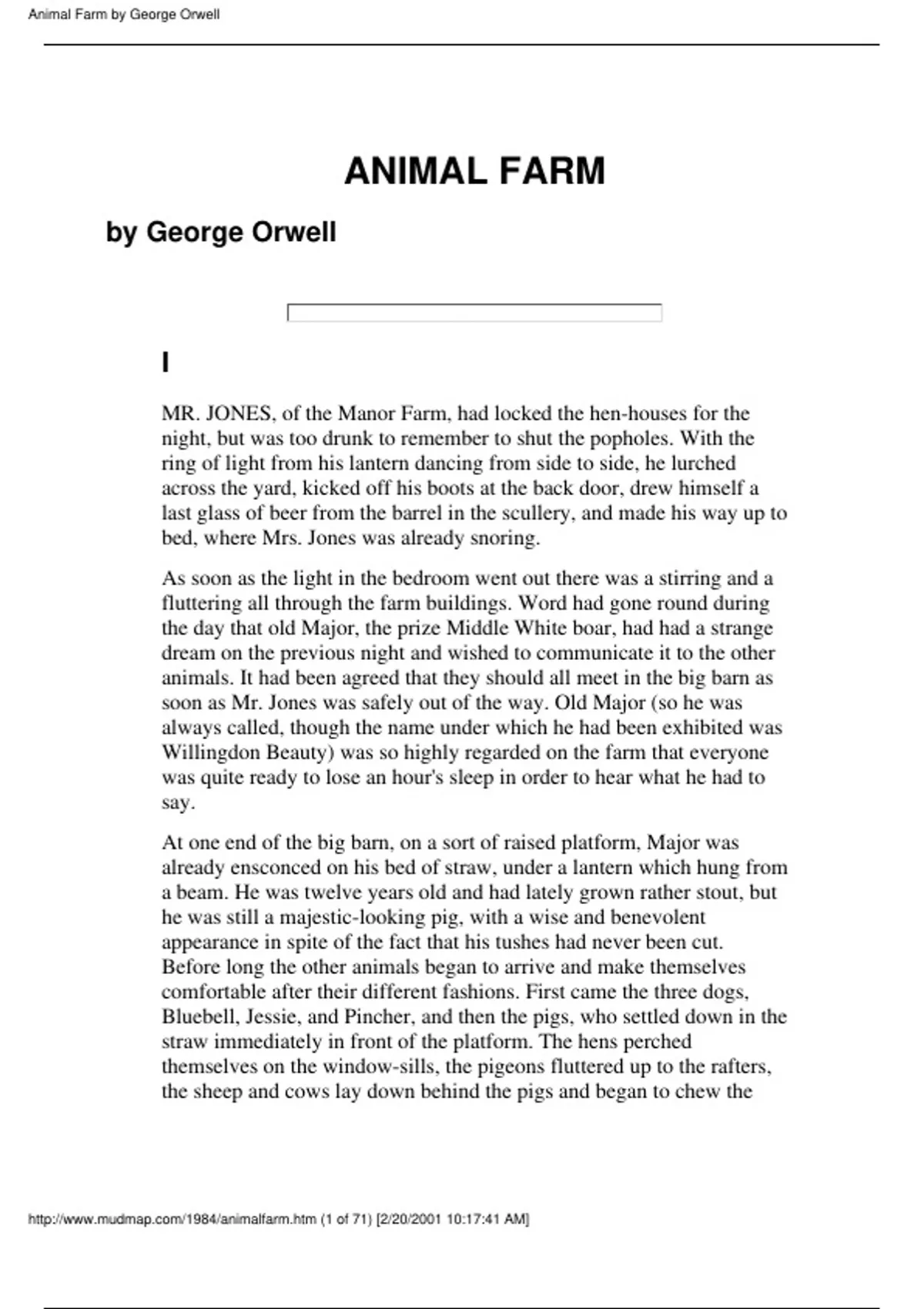 ANIMAL FARM by George Orwell - IELTS Writing Task 2 Sample - Stuvia US