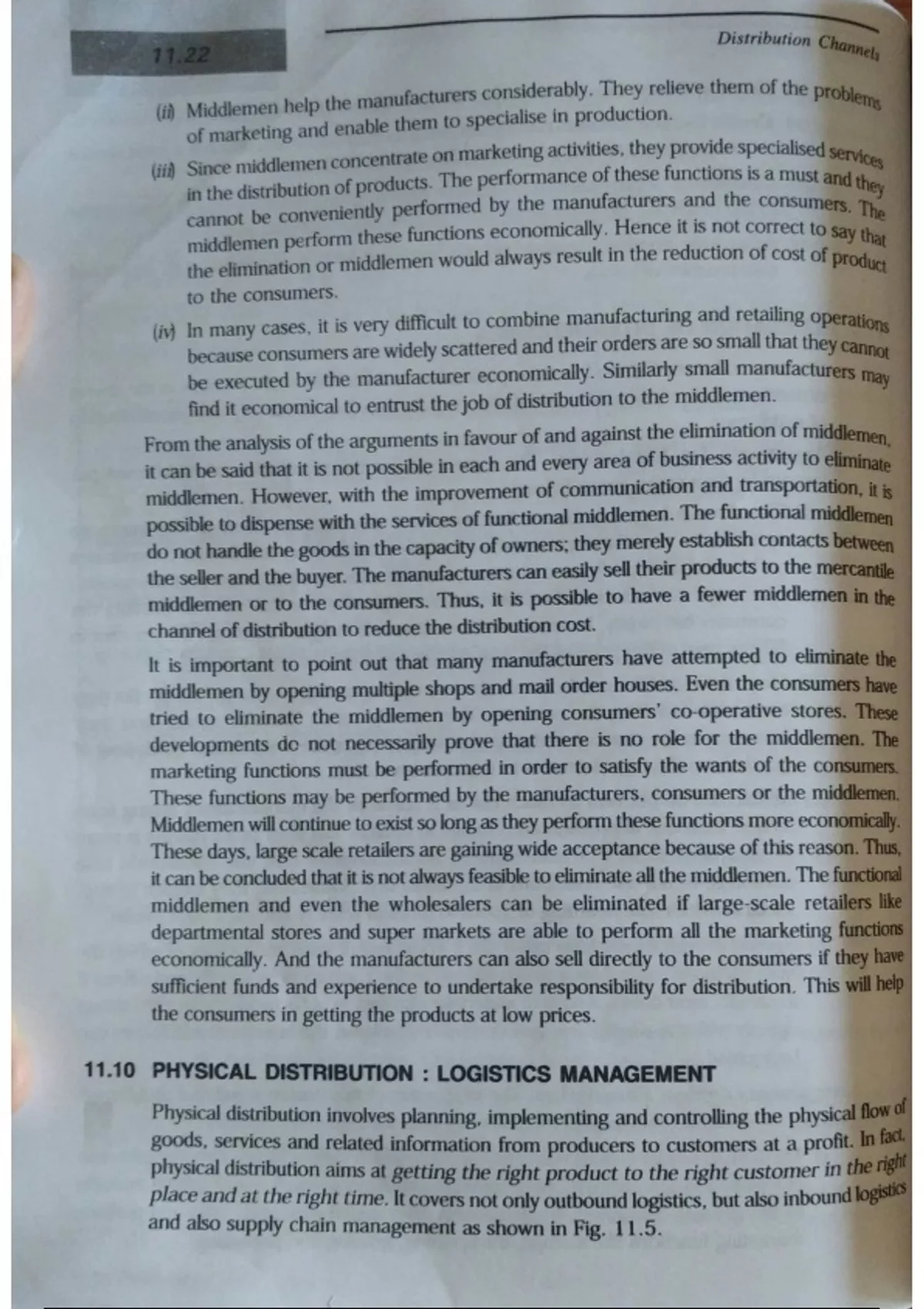 Logistics management - Management studies - Stuvia US