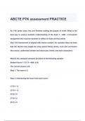 ABCTE PTK assessment PRACTICE QUESTIONS & ANSWERS 2024 ( A+ GRADED 100% ...