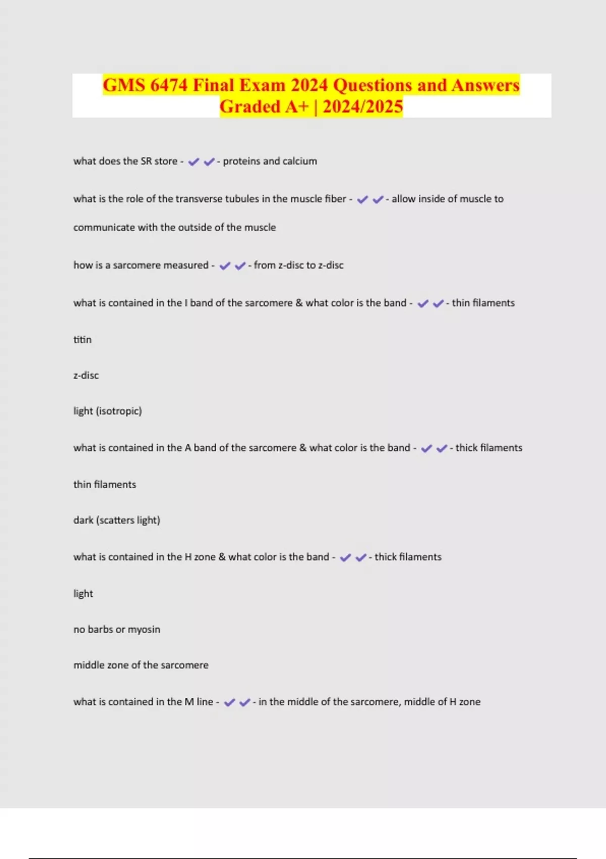 GMS 6474 Final Exam 2024 Questions and Answers Graded A+ | 2024/2025 ...