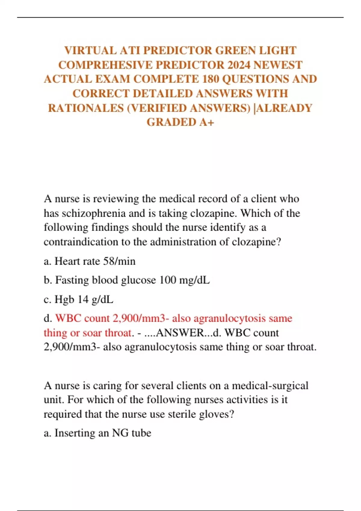 VIRTUAL ATI PREDICTOR GREEN LIGHT COMPREHESIVE PREDICTOR 2024 NEWEST ...